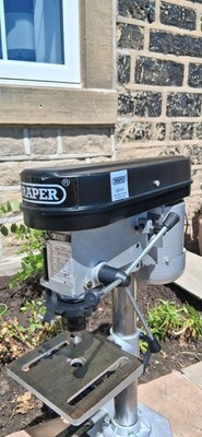 DRAPER 5 SPEED PILLAR DRILL 350W S/No 08657 P/No D13/SD 13mm CHUCK ...