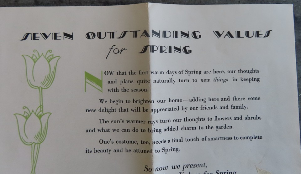 1920s Daniel Low & Co. Salem MA Mail Order Brochure w/ Order Form ...