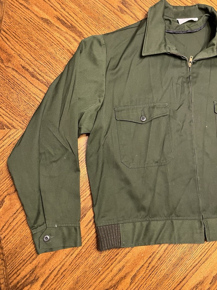 Vtg National Forest Service Jacket Men’s L/XL Cropped Style R&R ...