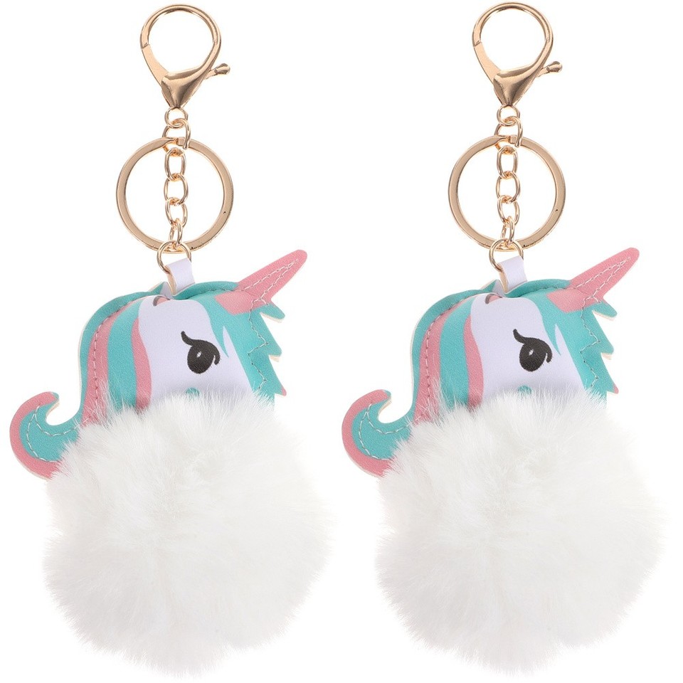2 Pcs Key Chain Accessories Backpack Pendant Decor Creative Keychain ...