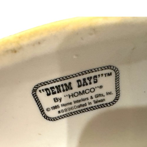 Vintage 1986 HOMCO "Denim Days" Figurine #BB96 - Swing Time | eBay