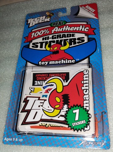 Vintage Tech Deck World Industries Wet Willy Finger Board + Toy Machine ...