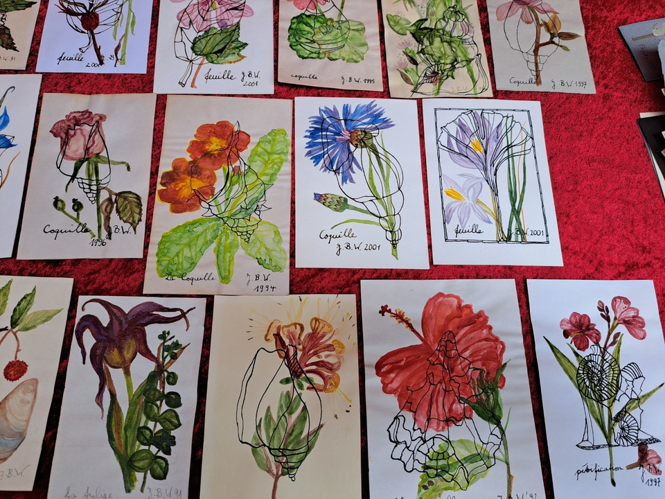 34 Beautiful Pictures, Hand-Painted Watercolors: Flowers (Plants ...