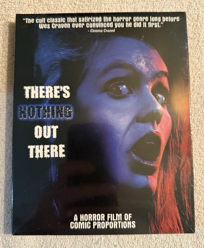 There's Nothing Out There Blu New Sealed Slipcover Ronin Horror Comedy ...