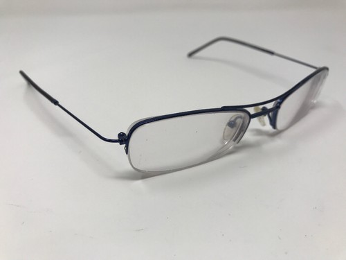 Sting By De Rigo Eyeglass Frame Italy Half Rimless VS4569M Q73 Blue ...