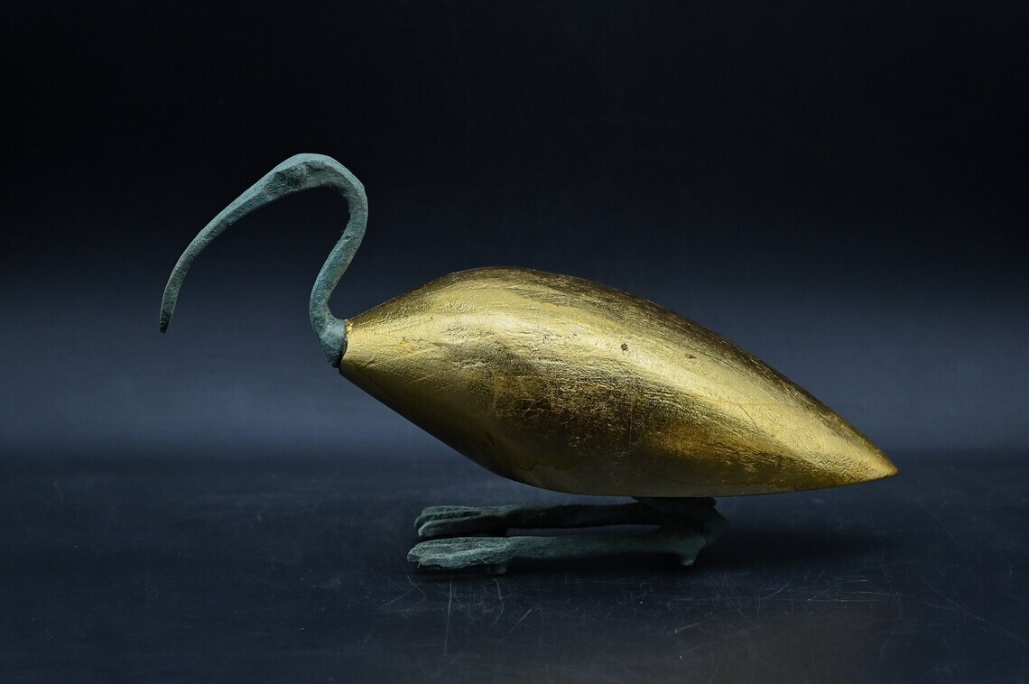 Ancient Egyptian Antiques Rare Statue of Thoth as Ibis Bird Egyptian BC ...