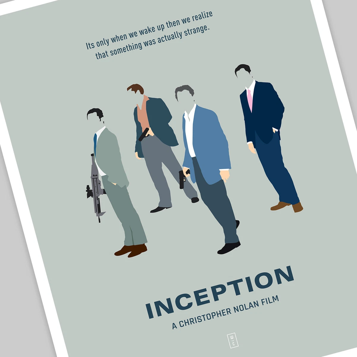 Inception Poster Minimalist