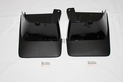 2003-2009 Lexus GX470 Rear Mud Guards Flaps Splash PAIR | Black | OEM ...