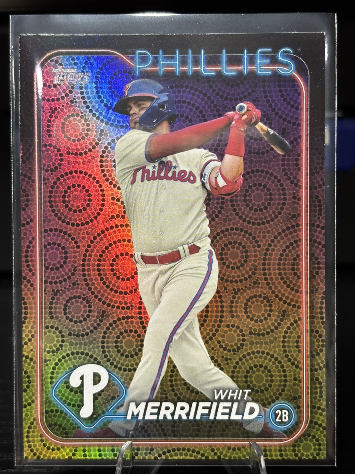 WHIT MERRIFIELD 2024 Topps Series 2 #661 Holiday Foil Philadelphia ...