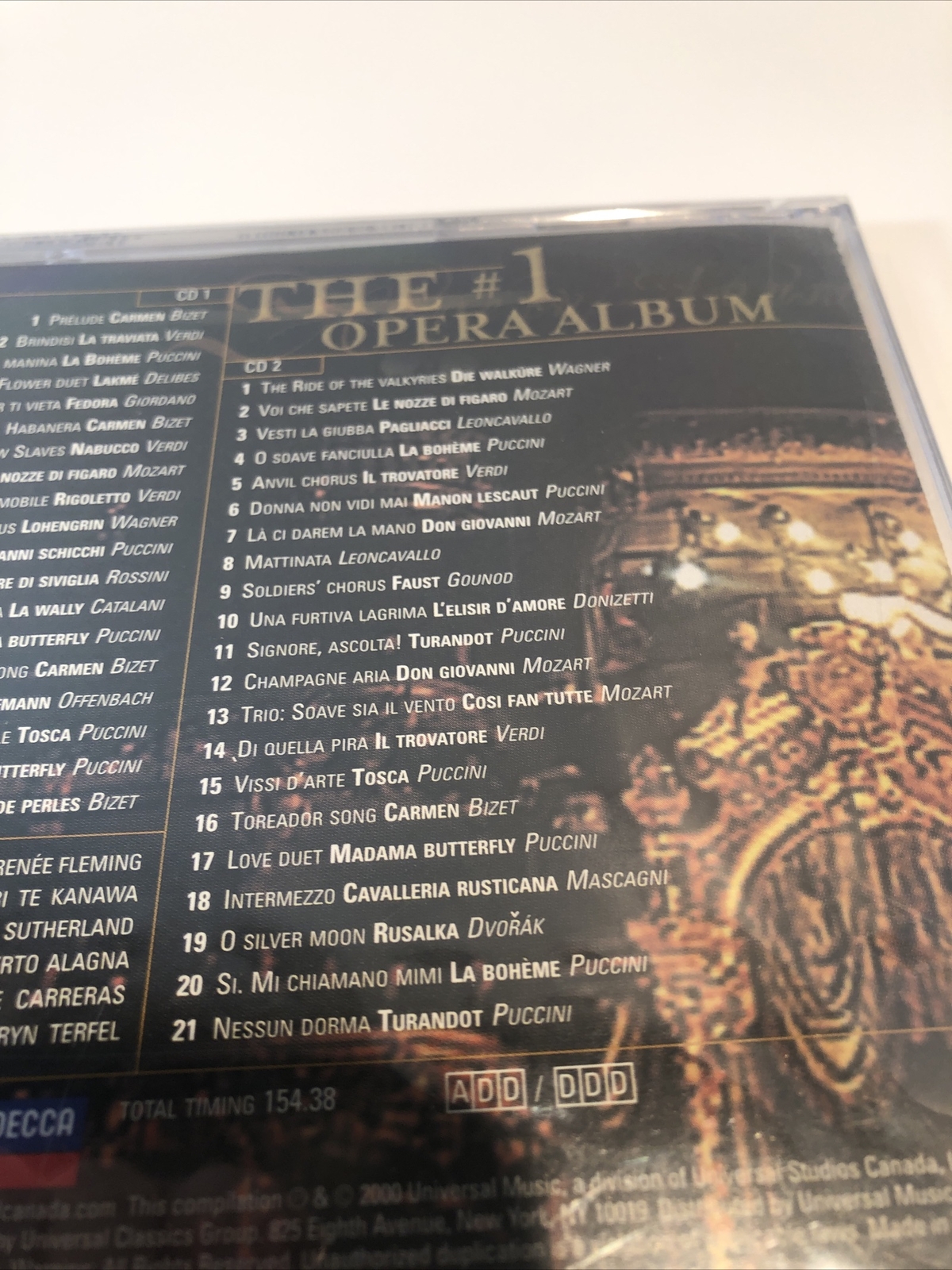 #1 Opera Album / Various by Various (CD, 2001) for sale online | eBay