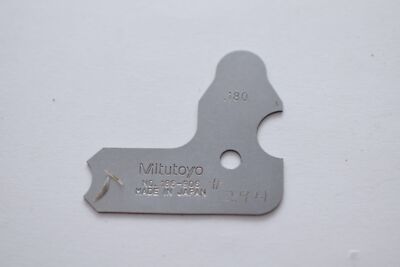Inspection Gauges - Mitutoyo Radius Gage