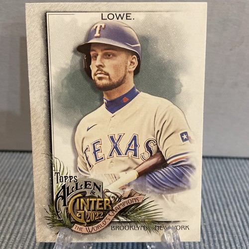 Nathaniel Lowe 2022 Topps Allen & Ginter Baseball #331 SP Texas Rangers ...