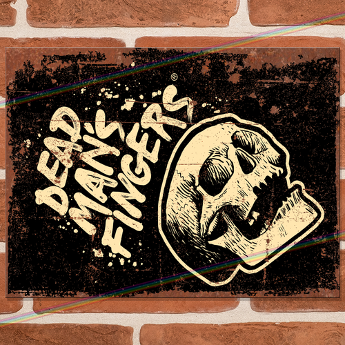DEAD MANS FINGERS Metal Signs Man Cave Rum Shed Bar Pub Garage Poster ...