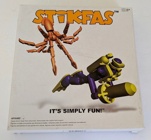 Stikfas AFK48D Alpha Male Scuba Diver & Octopus Figure Model Set New ...