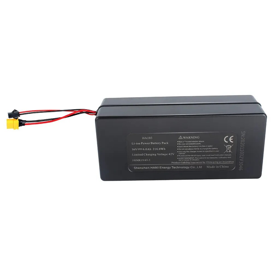 Jetson Bolt Pro HA103 Electric Bike Ebike Battery 36v 10AH 2 wire ...