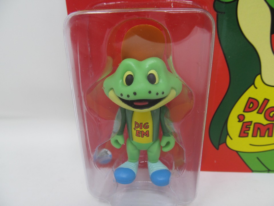 Dig 'Em Frog action figure 3" Kellogg's Honey Smacks Plastic Meatball ...