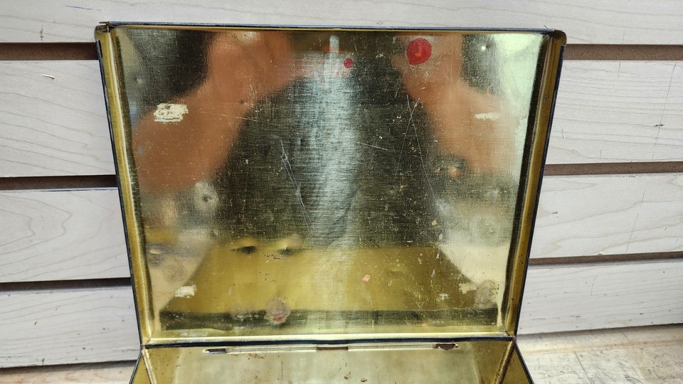 Vintage Johnson & Johnson Wood's Emergency Case First Aid Empty Tin ...