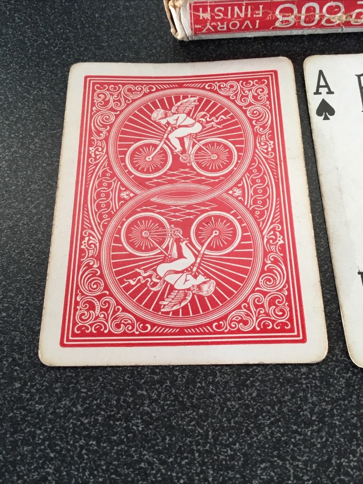 Bicycle Antique Playing Cards 52/52 USPCC R&M Fact Rare Cupid Poker ...