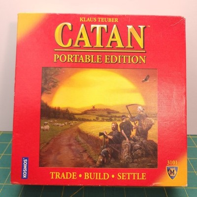 Settlers of Catan Travel Edition Game #3101 Mayfair Games Portable 100% ...