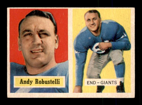 1957 Topps #71 Andy Robustelli EX+ X3011791 | eBay