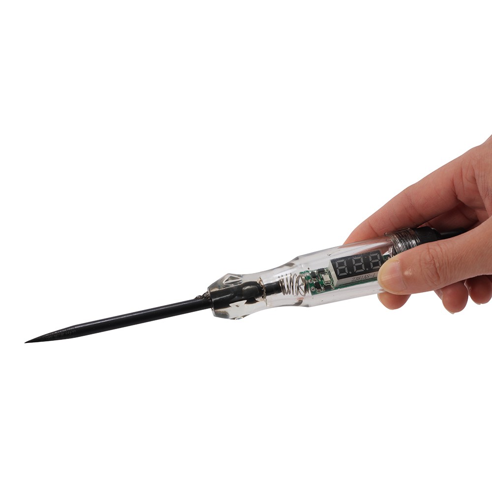 Car Circuit Tester Pen Auto Fuse Test Probe Light Tool For 12V 24V DC ...
