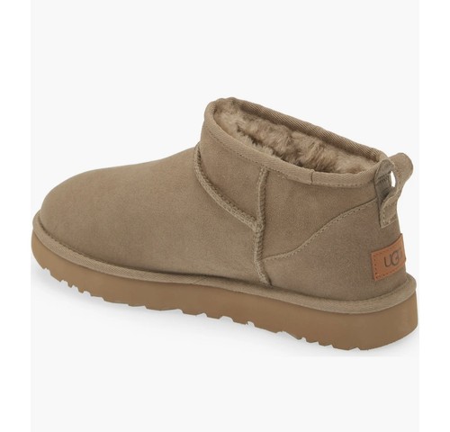 UGG Classic Ultra Mini Antelope Women's Size 8 Winter Ankle Boots New ...