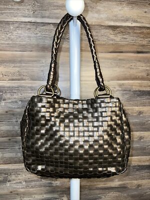Nine West Woven Copper Shoulder Bag P16 | eBay