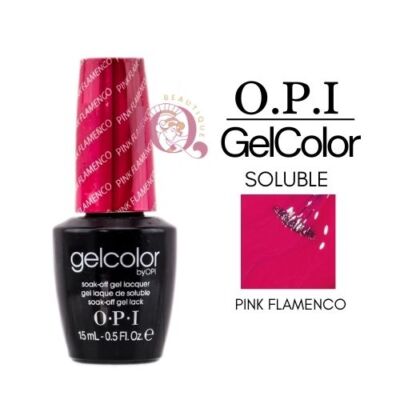 OPI GelColor Soak Off Soluble Gel Vintage Bottle E44 - Pink Flamenco | eBay