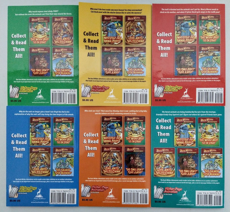Buck Wilder Adventures Complete Set Books 1-6 NICE! Who Stole The ...
