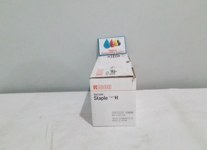Ricoh 410508 (Type H) Staple Cartridge, Box of 1 | eBay