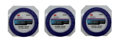 3M 06404 Blue Fine Line Vinyl Striping Tape 471, 1/8 Inch x 36 Yd (3 ...