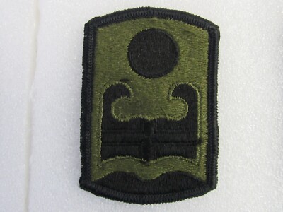 US Army 92nd Infantry Brigade Subdued Sew On Uniform Shoulder Patch ...