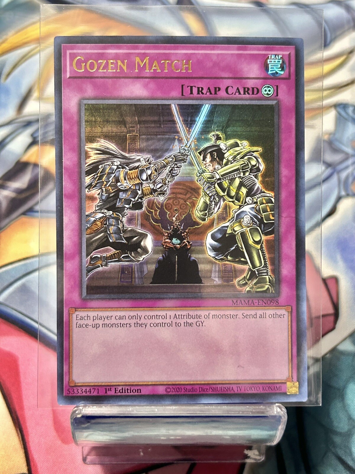 Yugioh Gozen Match MAMA-EN098 Ultra Rare 1st Ed NM | eBay