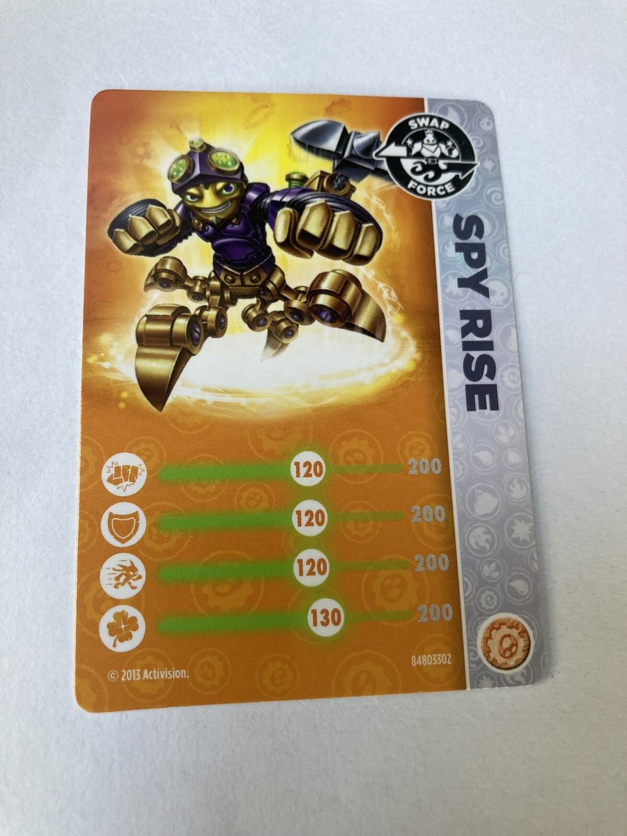 Skylander Spy Rise Card