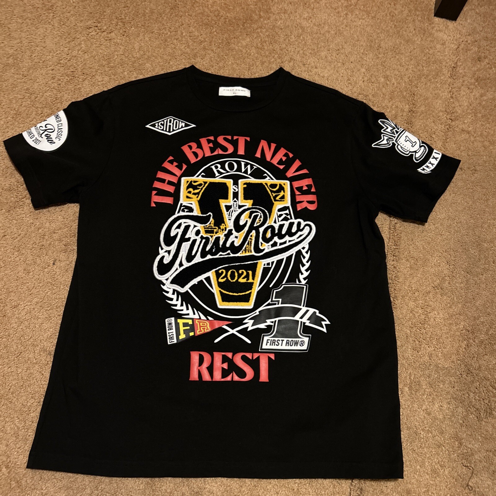 Men’s First Row THE BEST NEVER REST tee XL - Gem
