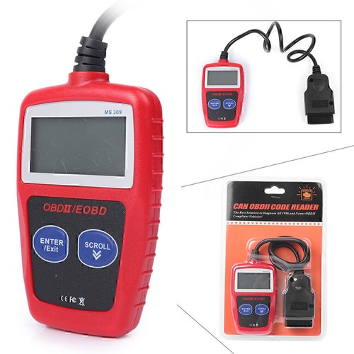 1PCS 12V 9W Scanner OBD II Code Reader neue MS309 OBD2 OBDII Auto ...