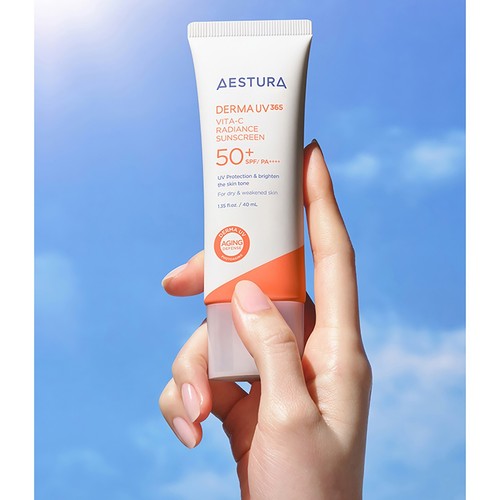 AESTURA Derma UV365 Vita-C Radiance Sunscreen 40ml SPF50+/PA++++ K ...