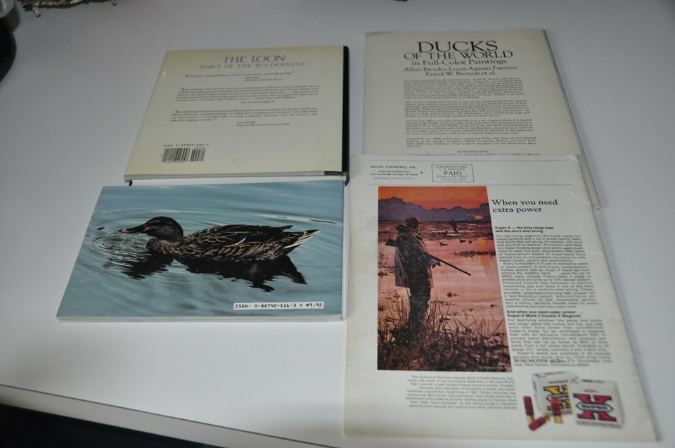 Four Vintage Duck/Decoy Books | eBay