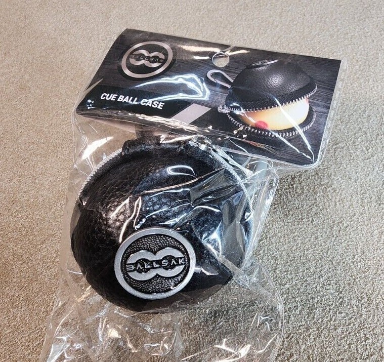 NEW Ballsak - Clip-on Cue Ball Case / Holder , Add Aramith Red Circle ...