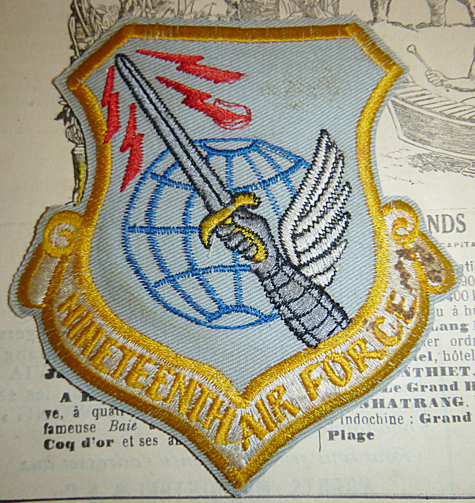 USAF - Original Patch - Nineteenth Air Force - Arc Light - Vietnam War ...