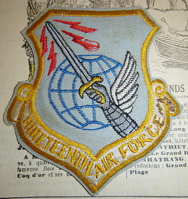 USAF - Original Patch - Nineteenth Air Force - Arc Light - Vietnam War - M.154 | eBay