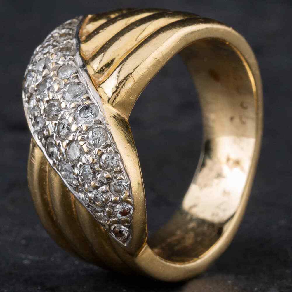 Second Hand 14ct Yellow Gold Brilliant Cut Diamond Th… - Gem