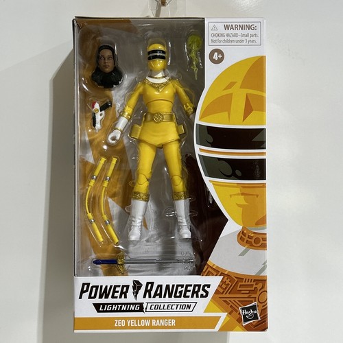 2021 Power Rangers Lightning Collection ZEO Yellow Ranger 6" Action ...