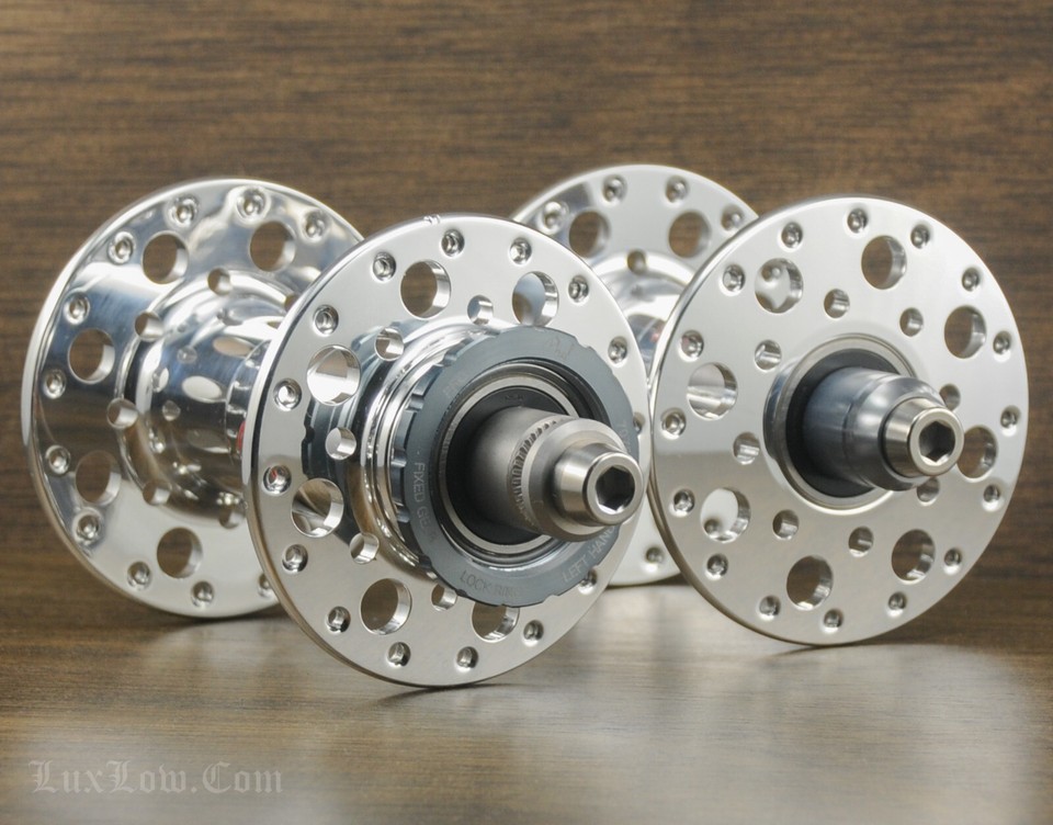 Phil Wood Track Bike HUBS 32h HighFlanged Classic Pro SLR Fixed Gear ...