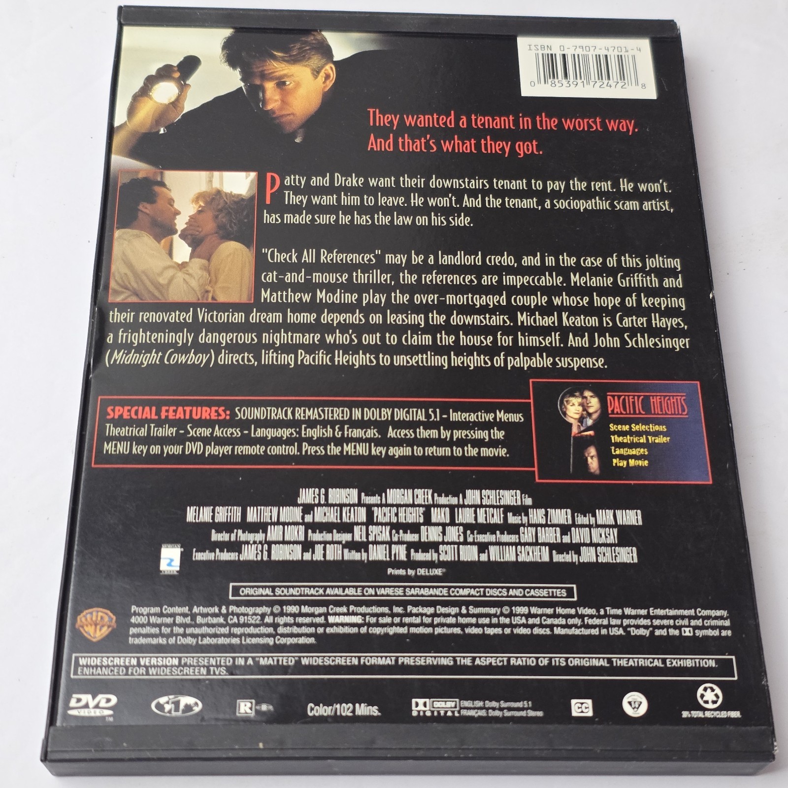 Pacific Heights DVD *BUY 2 GET 3 FREE* | eBay