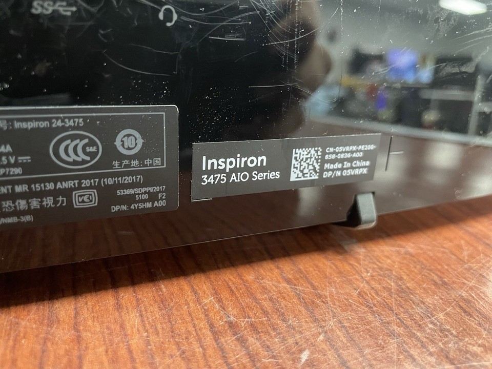 DELL INSPIRON 3475 AIO SERIES AMD A9-9425 - 3.10GHz 8GB RAM 1TB SSD ...