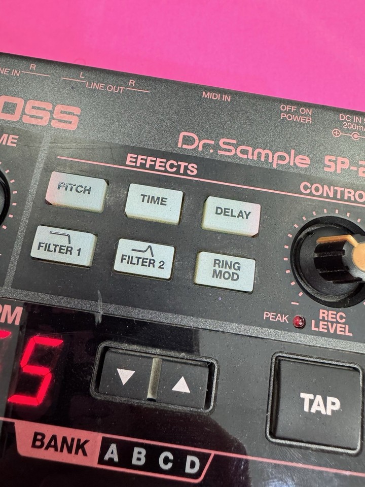 BOSS SP-202 Dr. Sample Sampler Vintage Beat Machine Roland Unit Only | eBay
