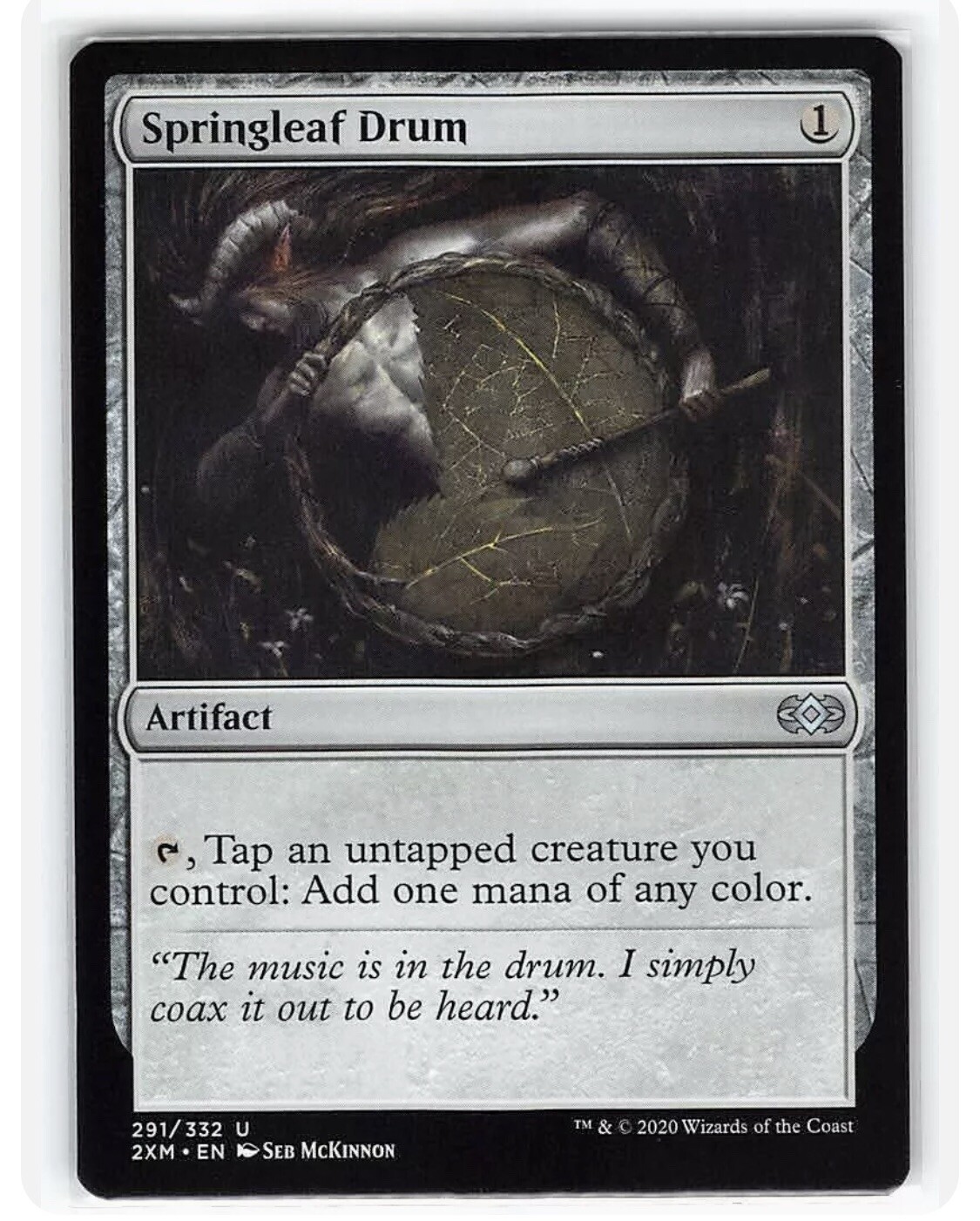 1x Springleaf Drum - Double Masters - MTG Pack Fresh | eBay