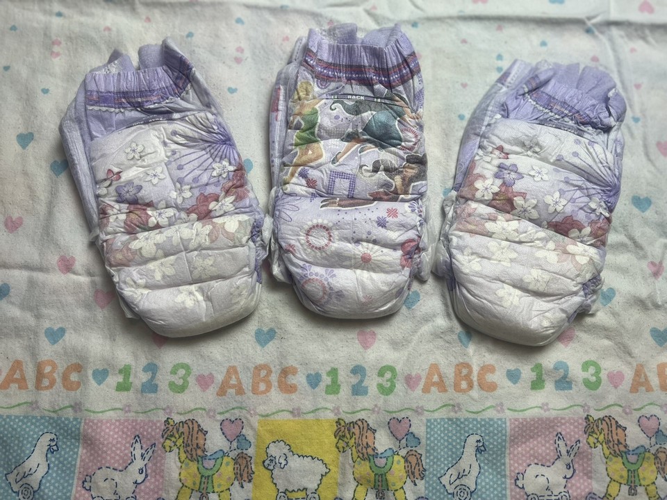 Rare Vintage Tinker Bell Girls Goodnites Pull-Ups Diapers - 3 Pack ...
