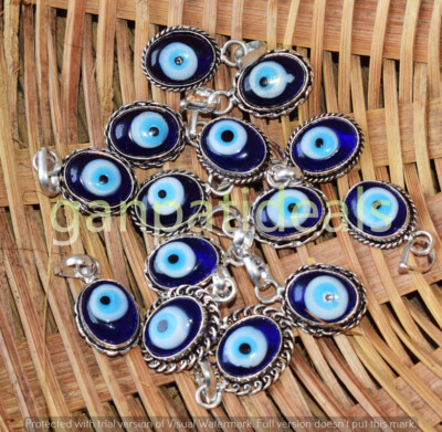 Evil Eye Gemstone Ethnic Handmade 10pcs Fashion Pendant Lot Jewelry | eBay
